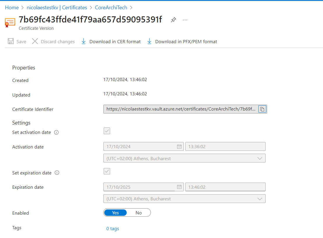 Streamlining Certificate Management in Azure Key Vault: Generate, Store ...
