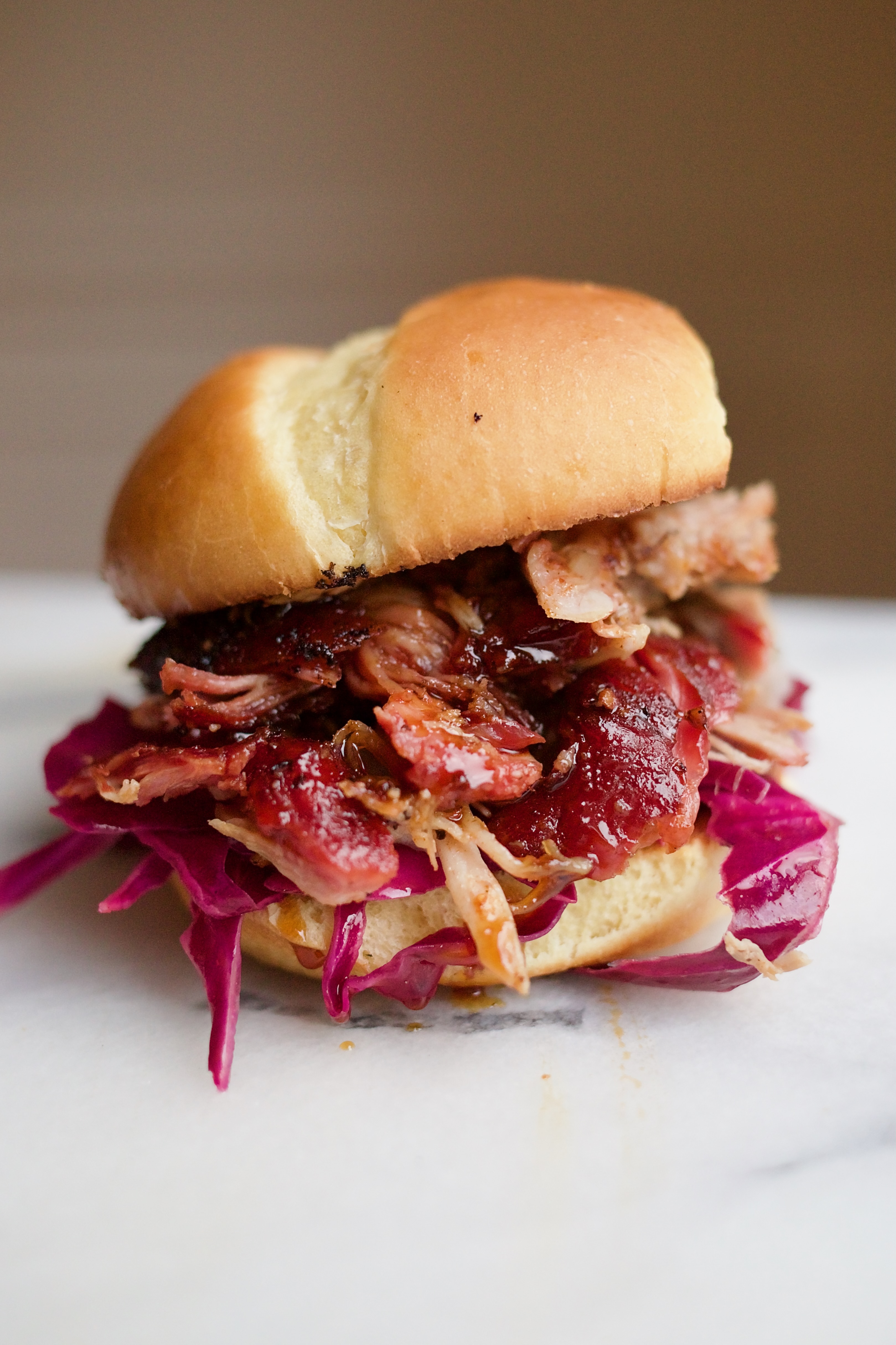 Perfect Pulled Pork With Slaw & Asian BBQ Sauce ⭐