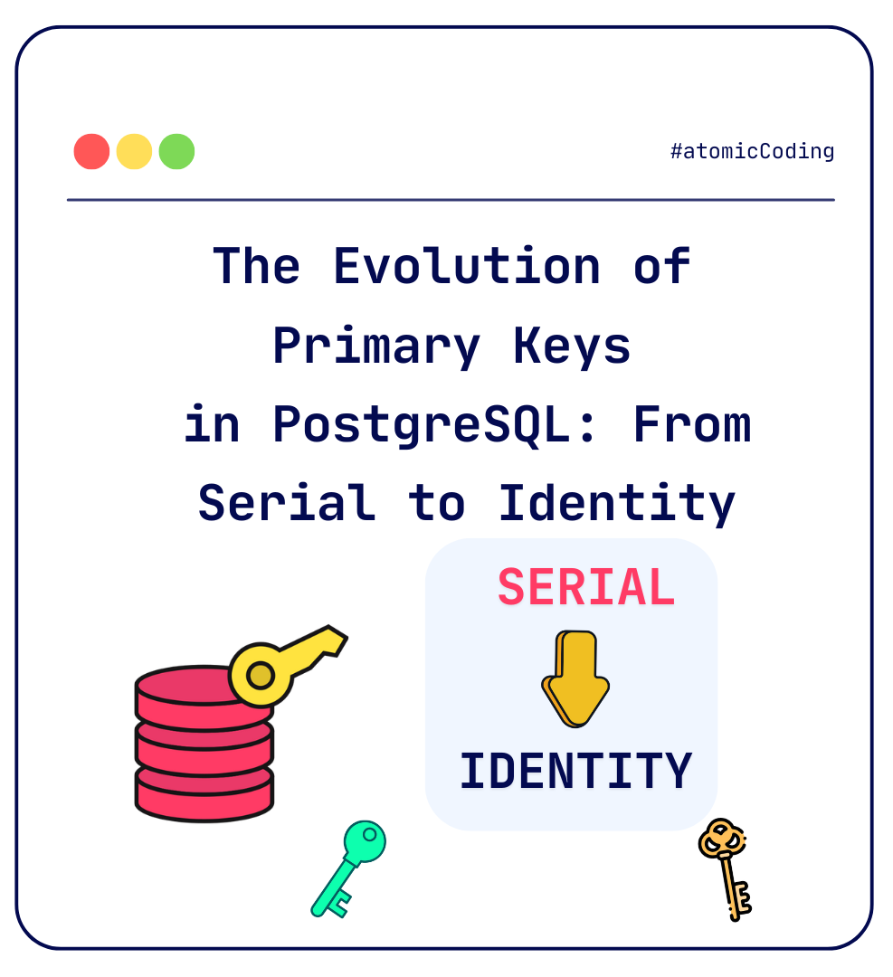 The Evolution of Primary Keys in PostgreSQL: From Serial to Identity