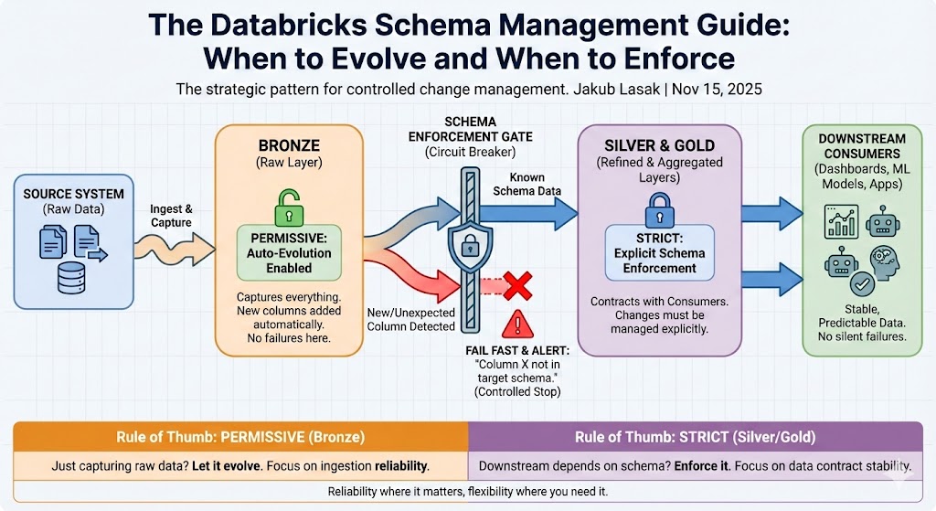 The Databricks Schema Management Guide: When to Evolve and When to Enforce