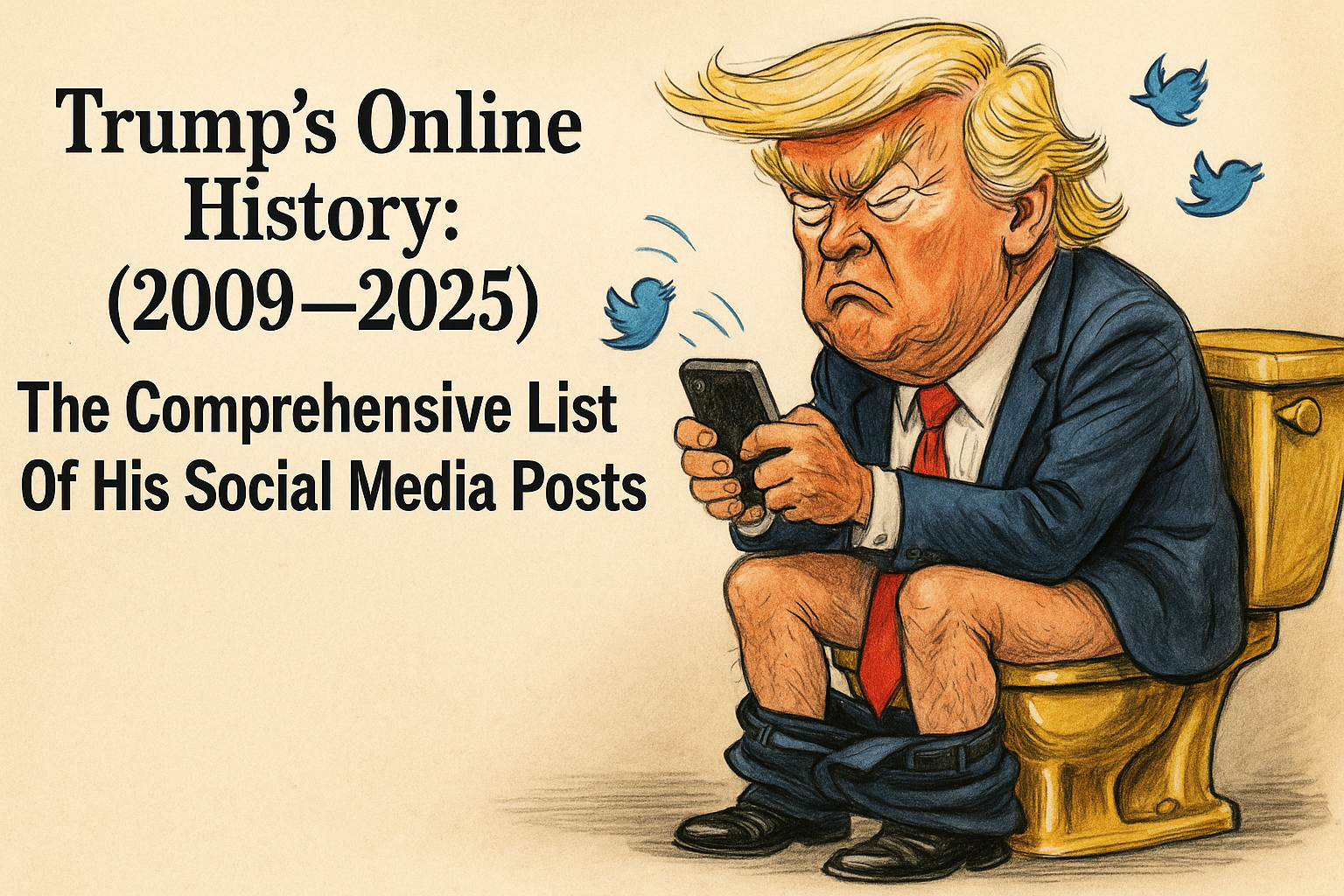 Chronological List of Trump's Insulting and Outrageous Social Media Posts