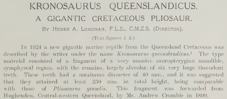 Dinosaurs are FAKE: The KRONOSAURUS & SHONISAURUS Water Dinos Edition ...