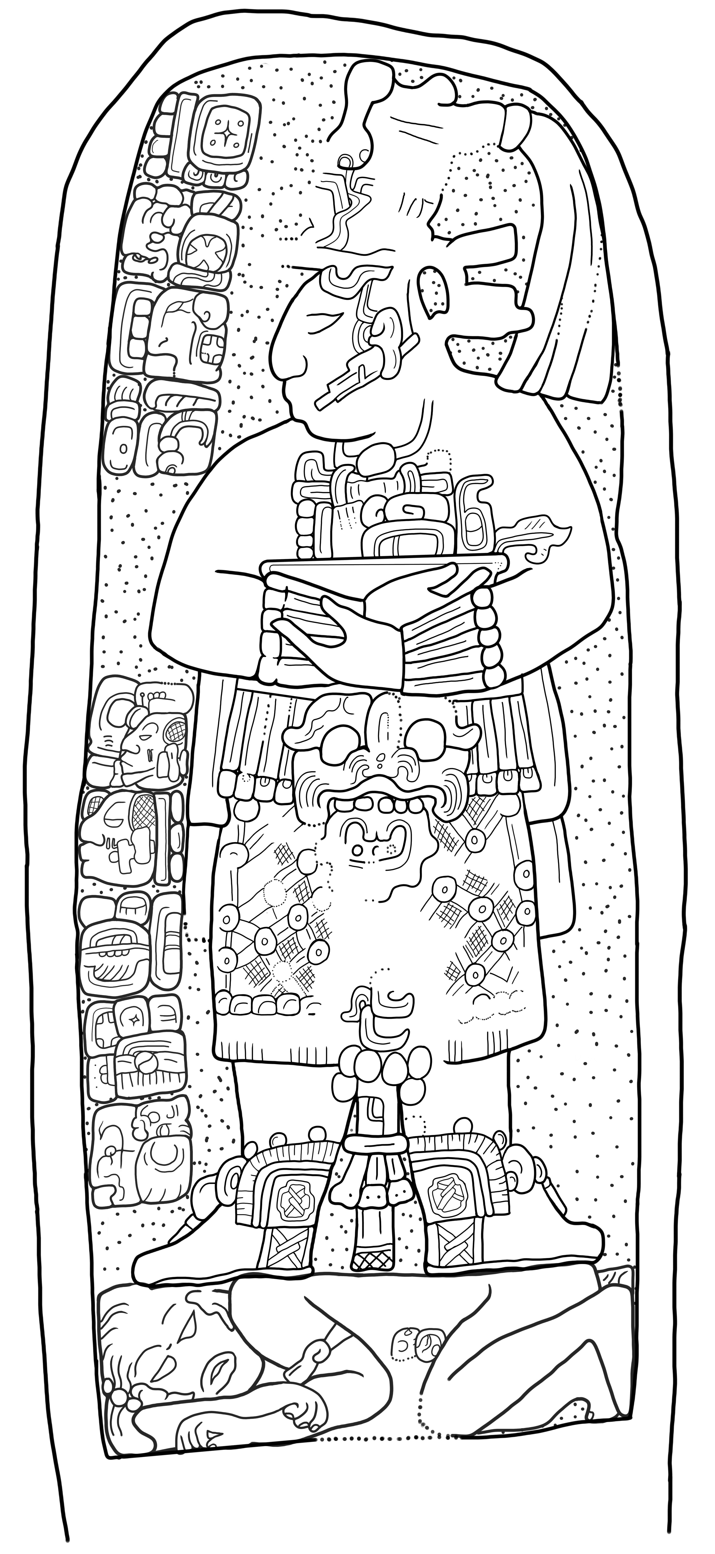 Five Leaders of the Classic Maya World - by Zac Lindsey