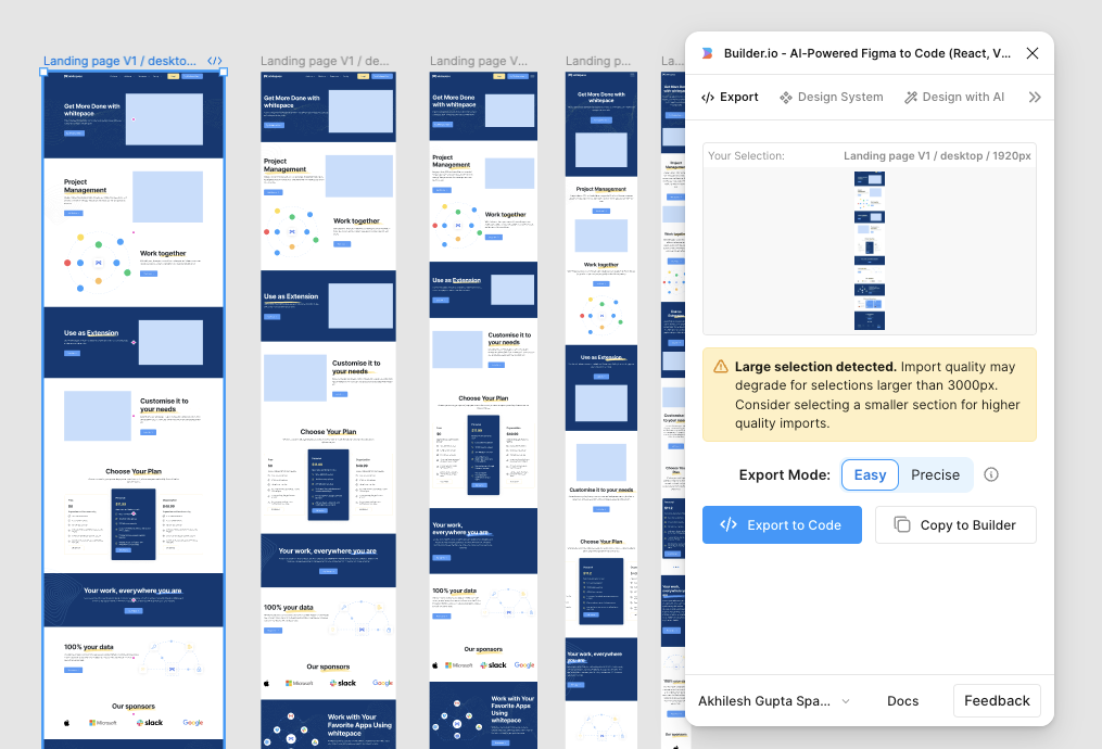 Step-by-Step guide : Loveable.dev + Builder.io + Figma