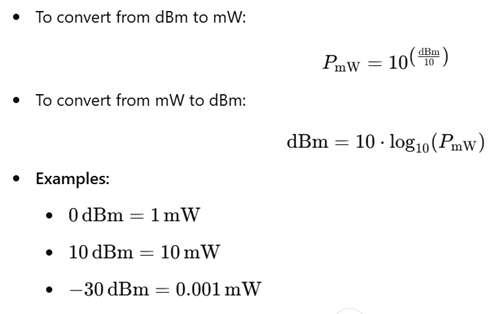 RF Interview Essentials 1.0: dB, dBm, dBW, dBc, dBmV math