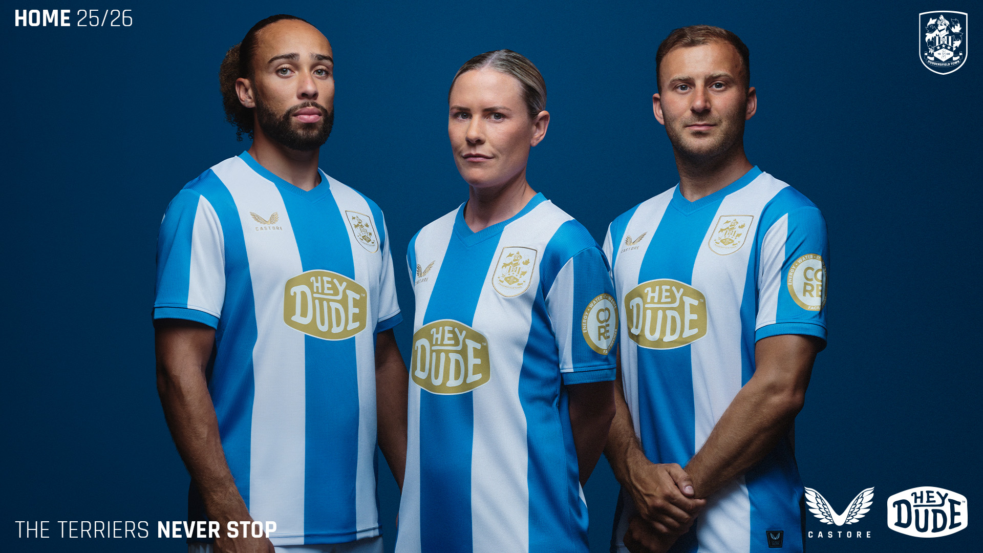 Huddersfield Town unveil new 2025/26 home kit