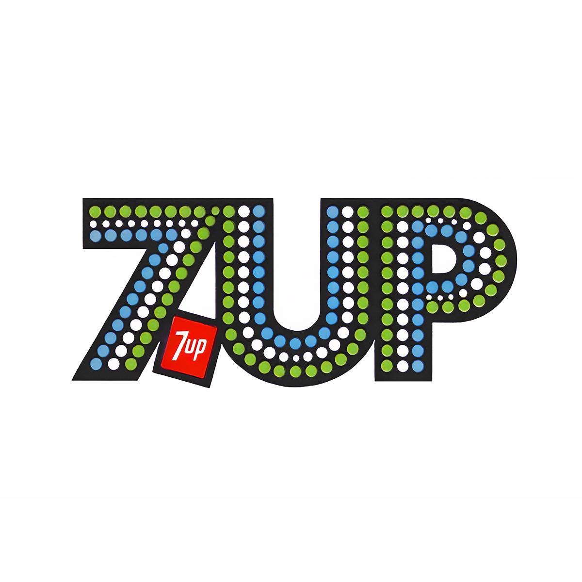 Discover the fascination story of the 7UP logo - Logo Histories