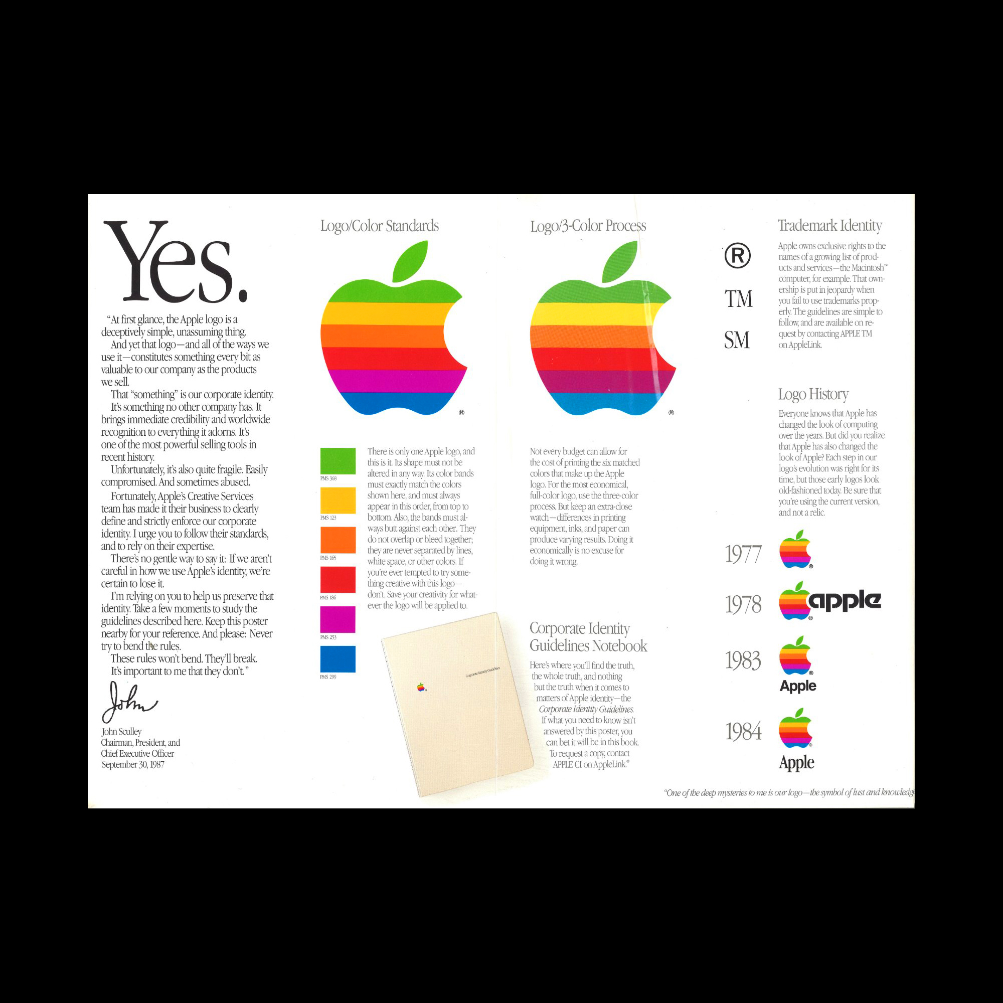 History of the Apple Logo designed by Rob Janoff – Logo Histories