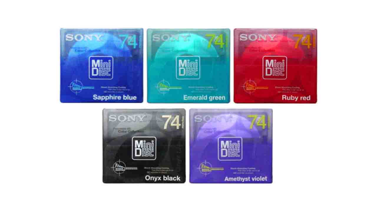 Complete Visual Guide to Sony MiniDisc Blank Media (1992-2004)