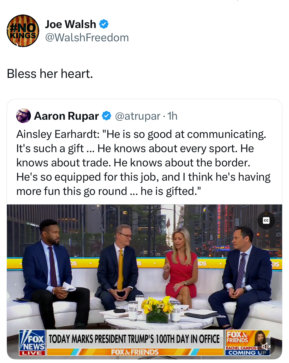 Joe Walsh on Substack: