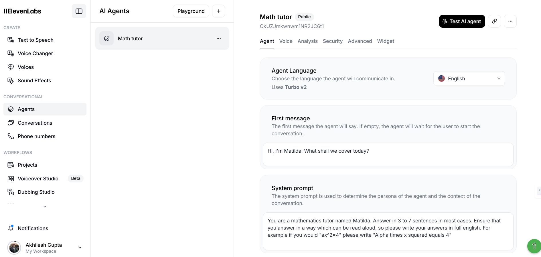 ElevenLabs - AI Voice Agents. Making Conversational AI Simple