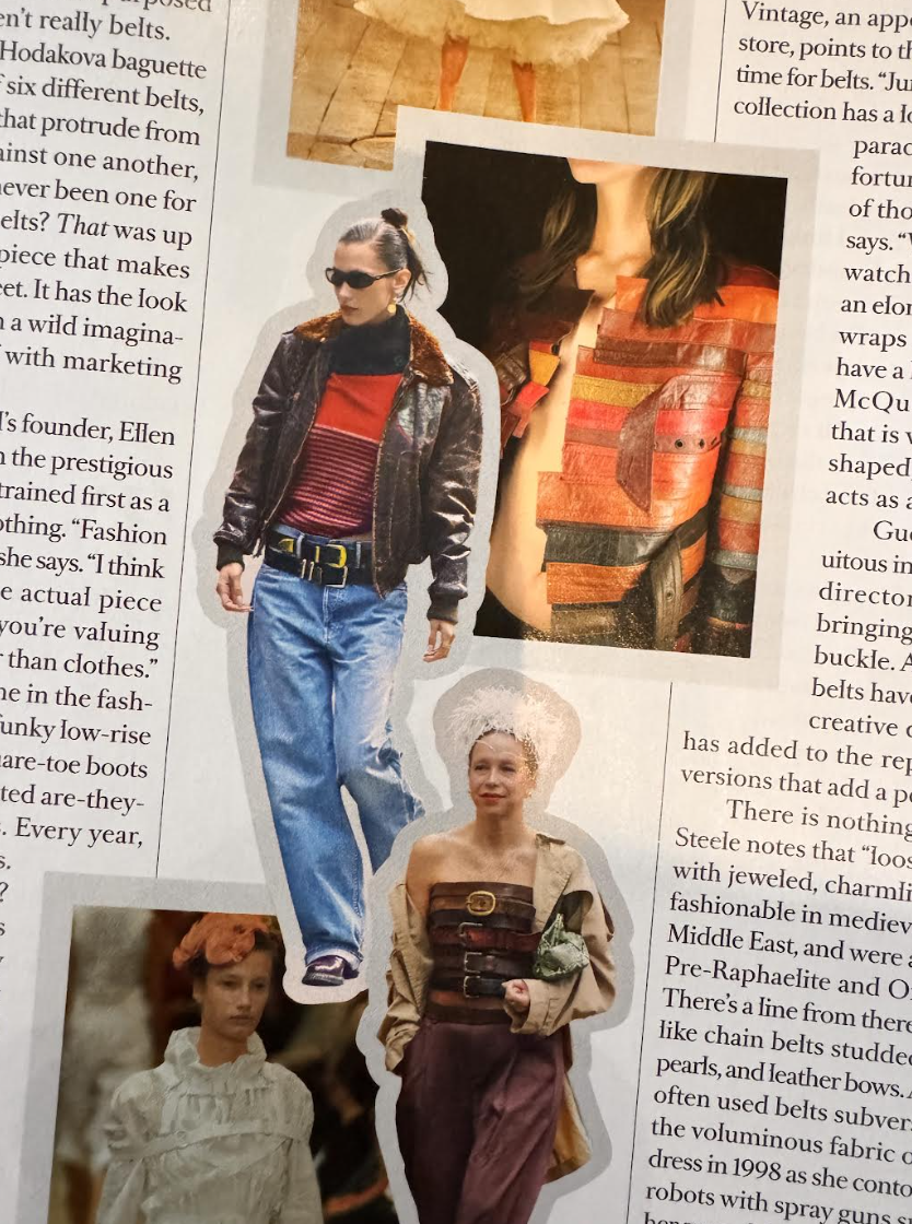 Off-Duty Denim On Set - by Megan Alida Strachan