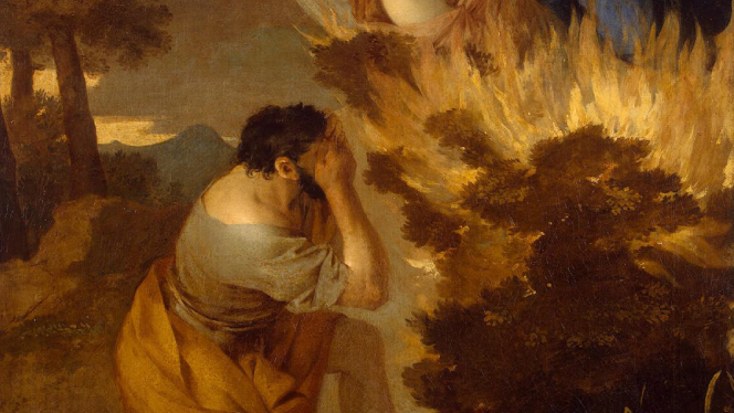 Why did God tell Moses to remove his sandals before approaching the ...