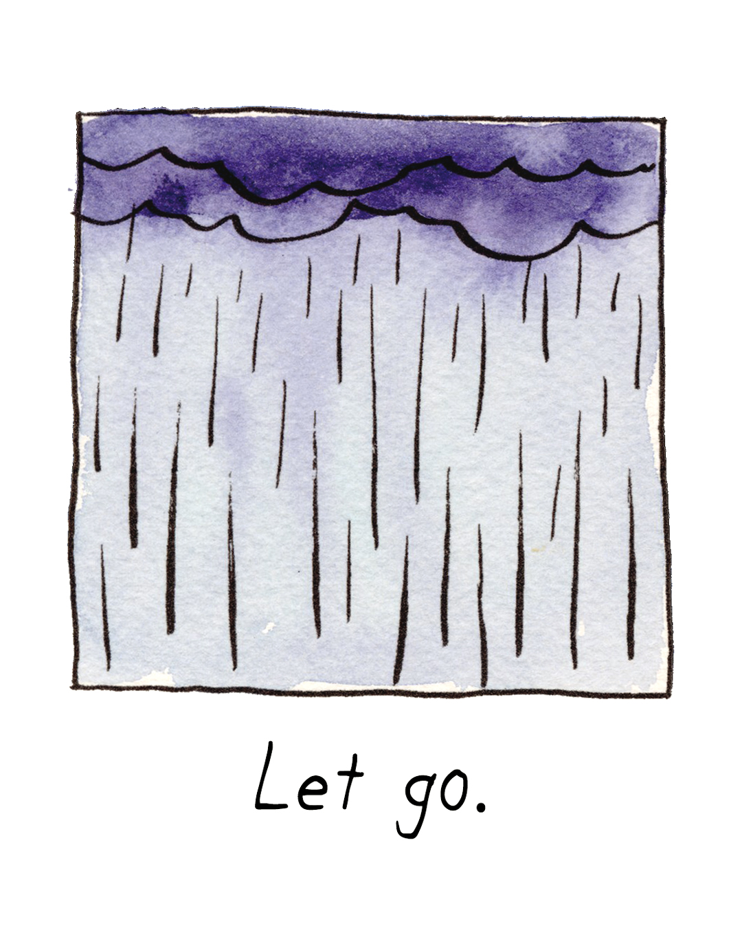 How To Be Water - by Grant Snider - Incidental Comics