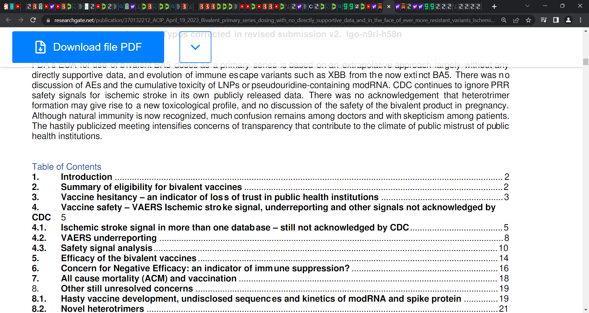 FDA amended EUA for COVID bivalent mRNA technology booster (April 18th ...