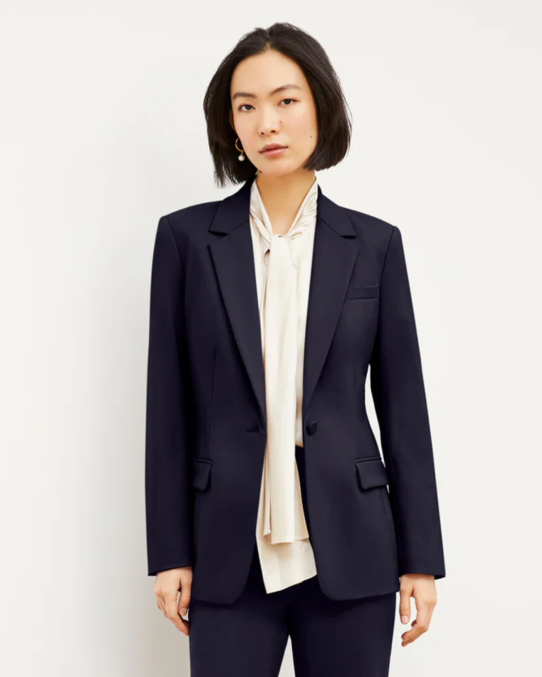 Workwear Styling Spotlight: The Navy Blazer - by Maddie Kim