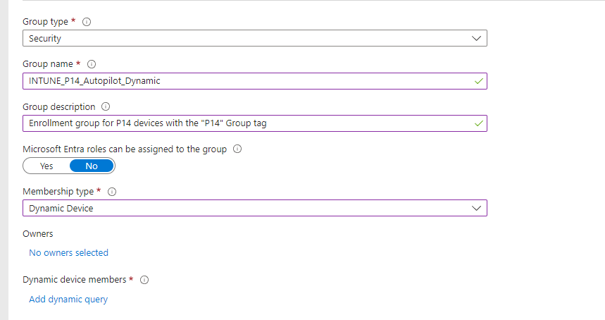 Preparing for AutoPilot Deployment: Dynamic Device groups and Autopilot ...