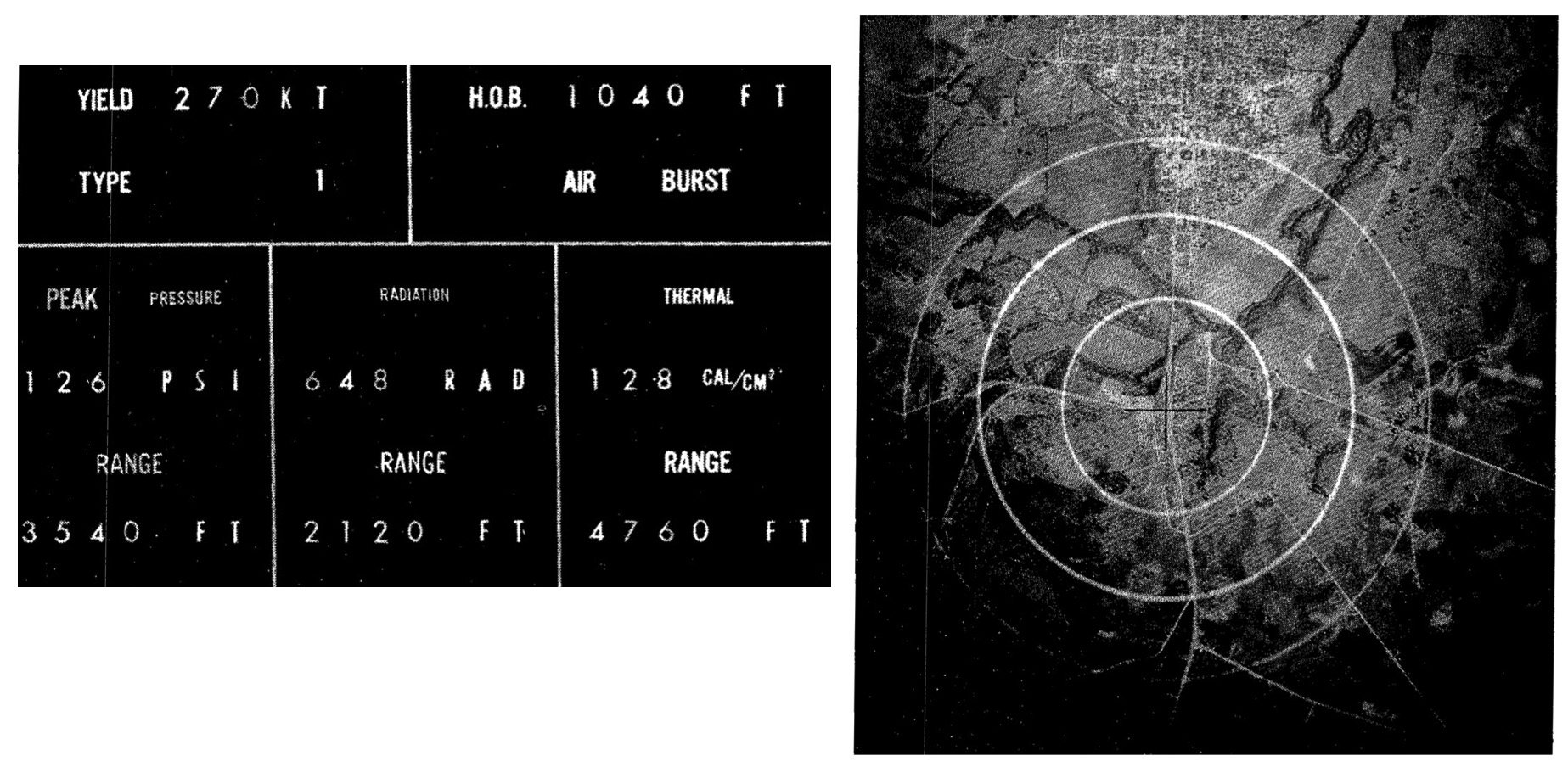 The first portable digital nuclear weapons effects computer