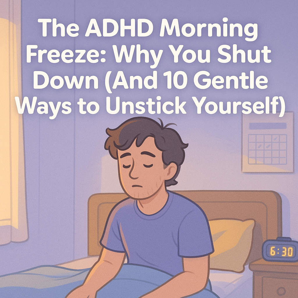 🛏️The ADHD Morning Freeze: Why You Shut Down (And 10 Gentle Ways to ...