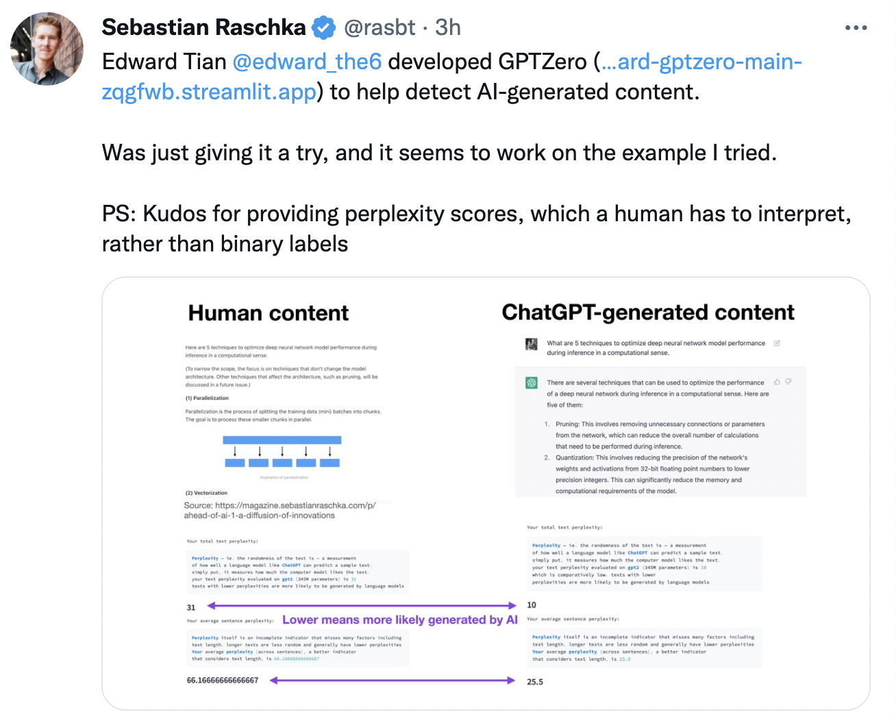 GPTZero Update v2 - by Edward Tian - GPTZero