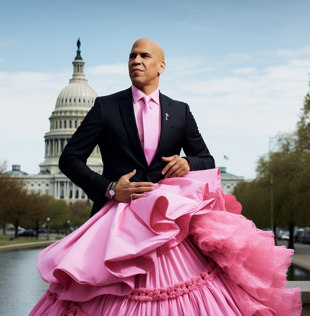 Sen. Cory Booker Faces Criticism for Wearing Pink Booty Shorts at ...