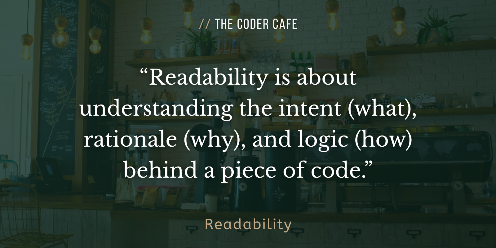 Readability: Understanding the What, the Why, and the How