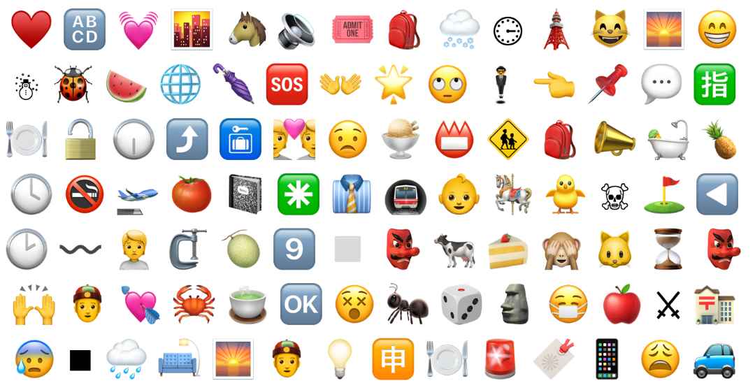 How to hide secret messages in emoji - by Rob Beschizza
