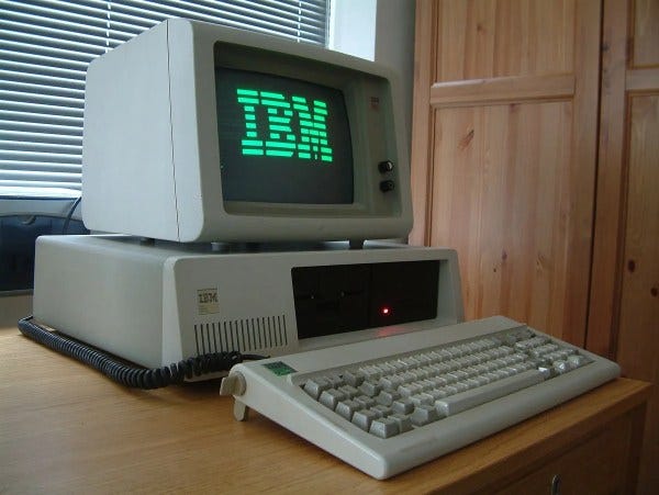 History of the IBM PC: 44 Years Ago - by Bill Petro