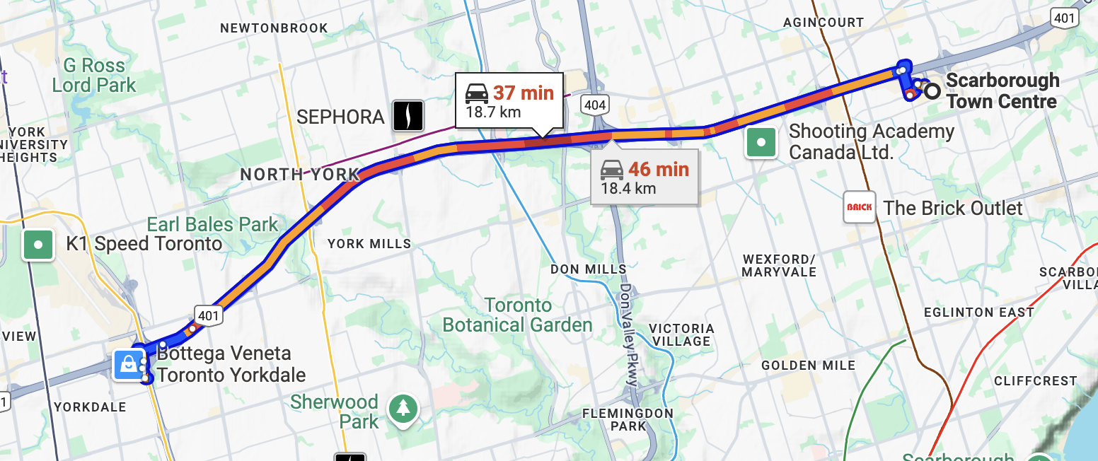 Toronto: A Real Solution to Highway 401 Congestion — an Express Subway.