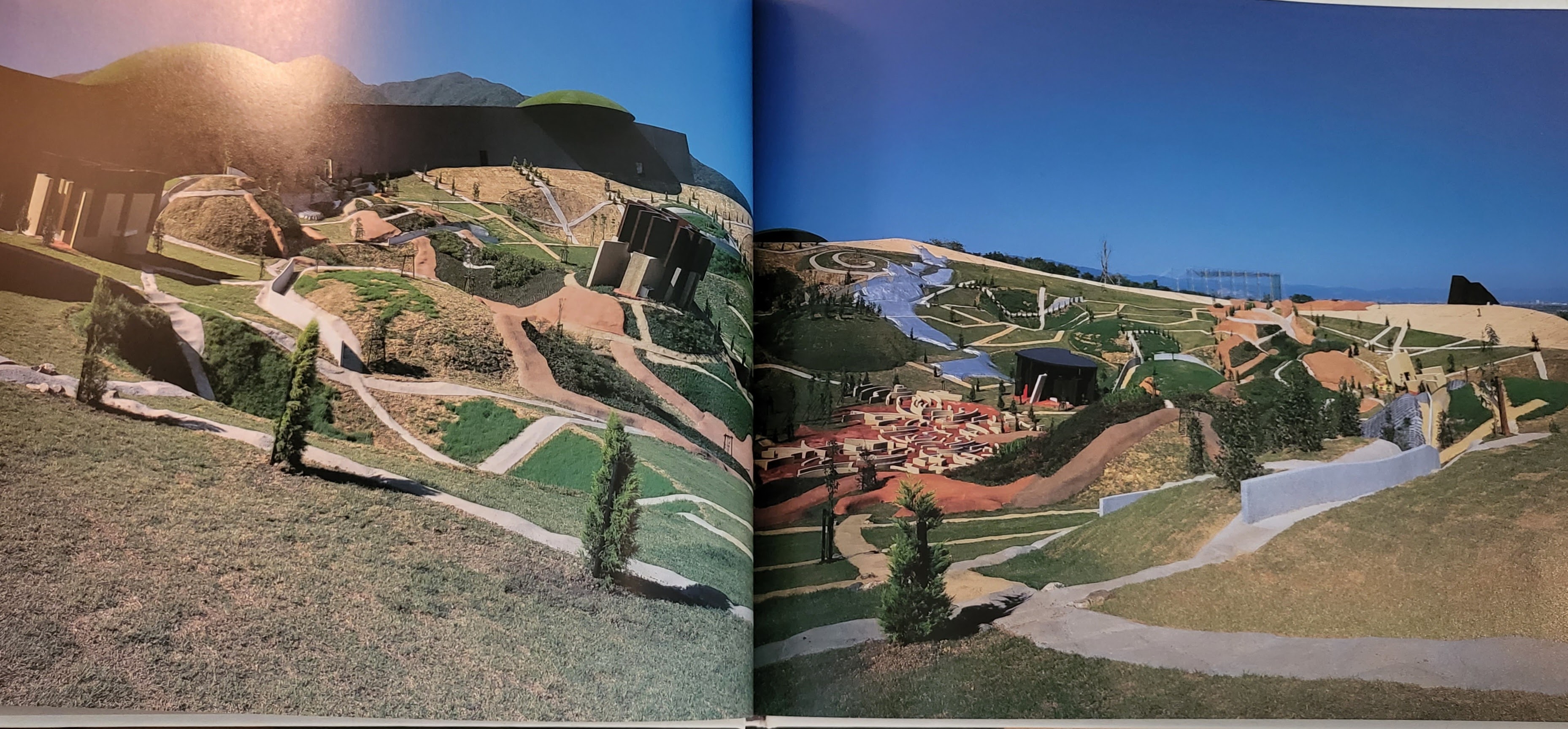 Exploring Japan's Site of Reversible Destiny: A Real-life 3D Game Level