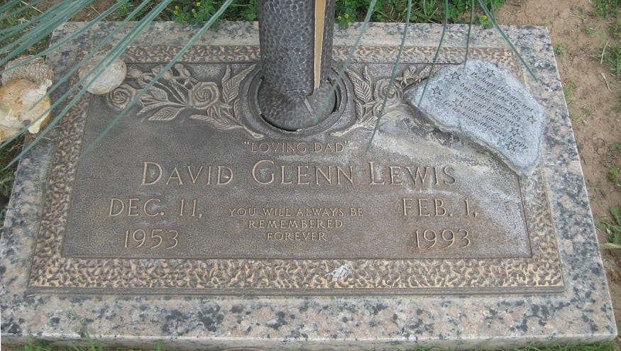 The Strange Disappearance and Death of David Glenn Lewis