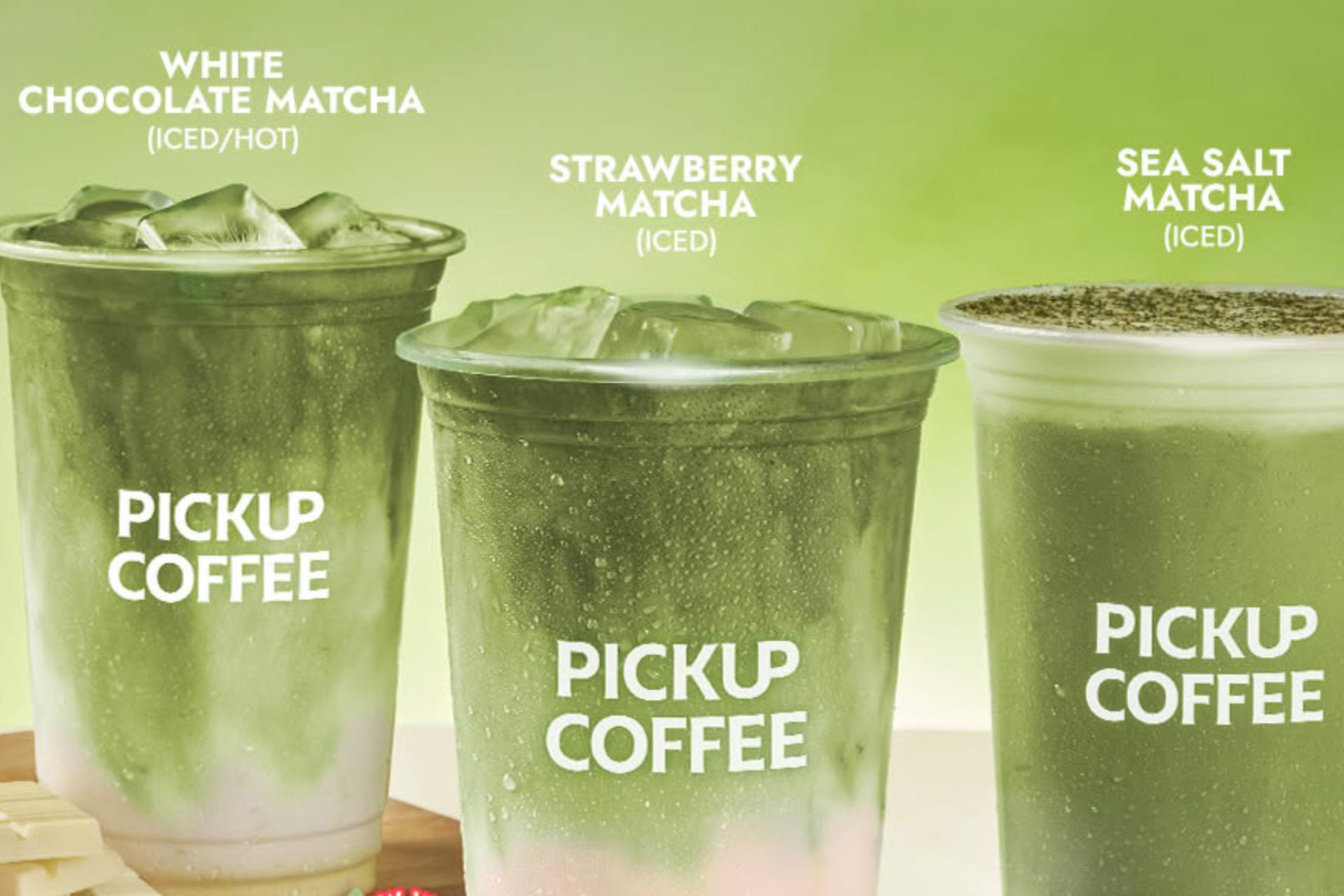 PICKUP COFFEE introduces new matcha drinks