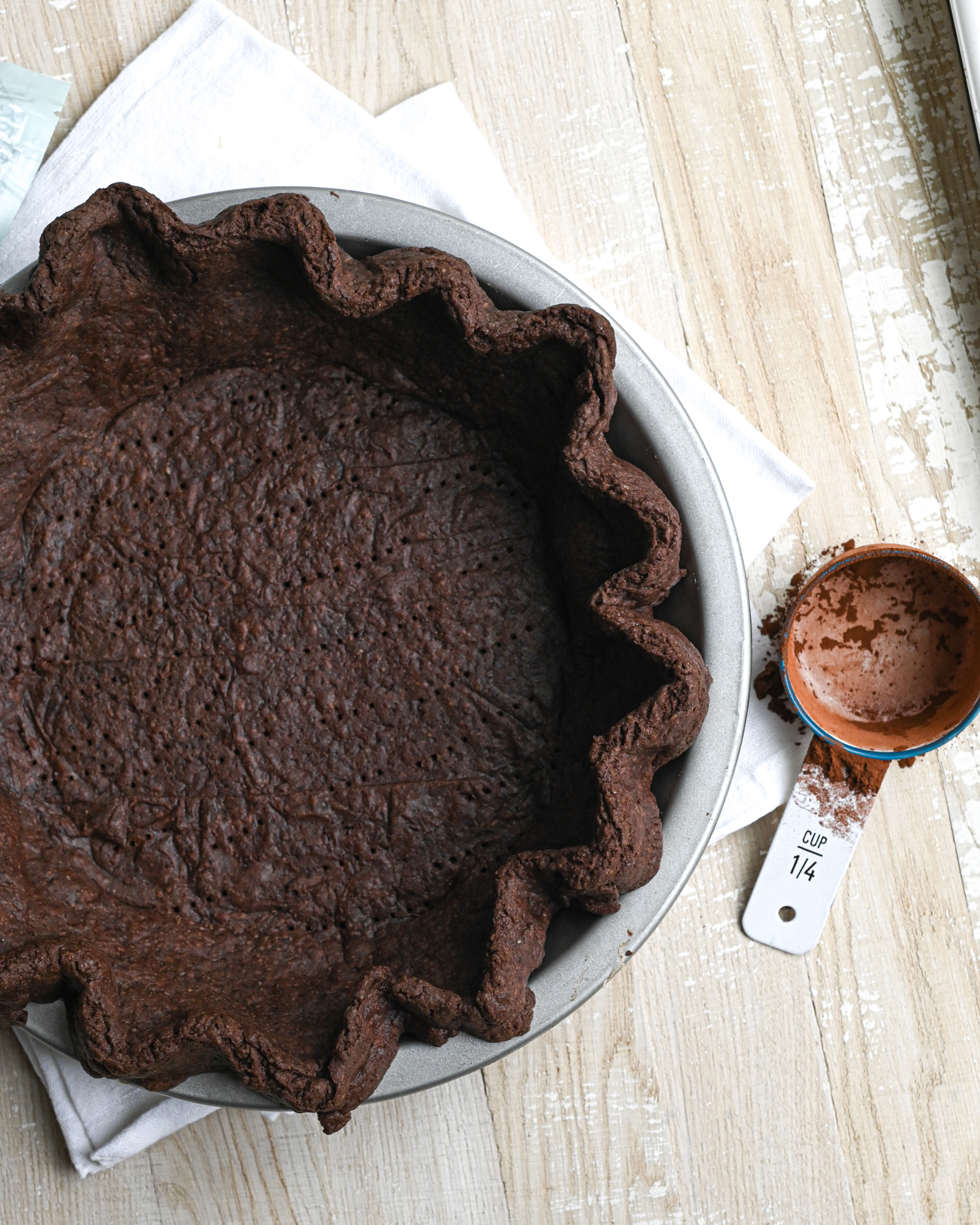 3-5 Layered Chocolate Pie - by Sam - buttermilk weekly