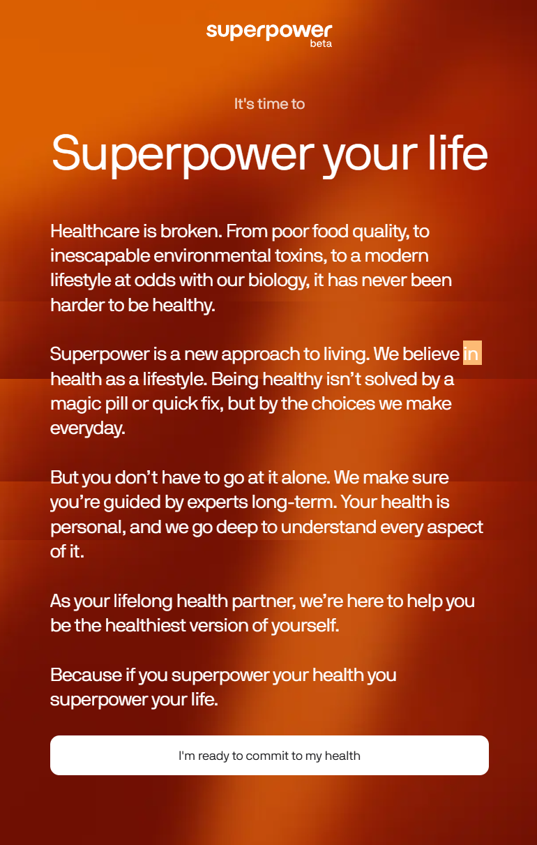 Superpower "World’s First Health Super-App"