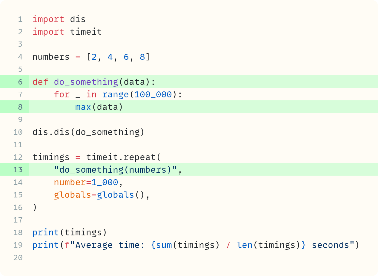 Python Backstage • Disassembling Python Code Using the `dis` Module