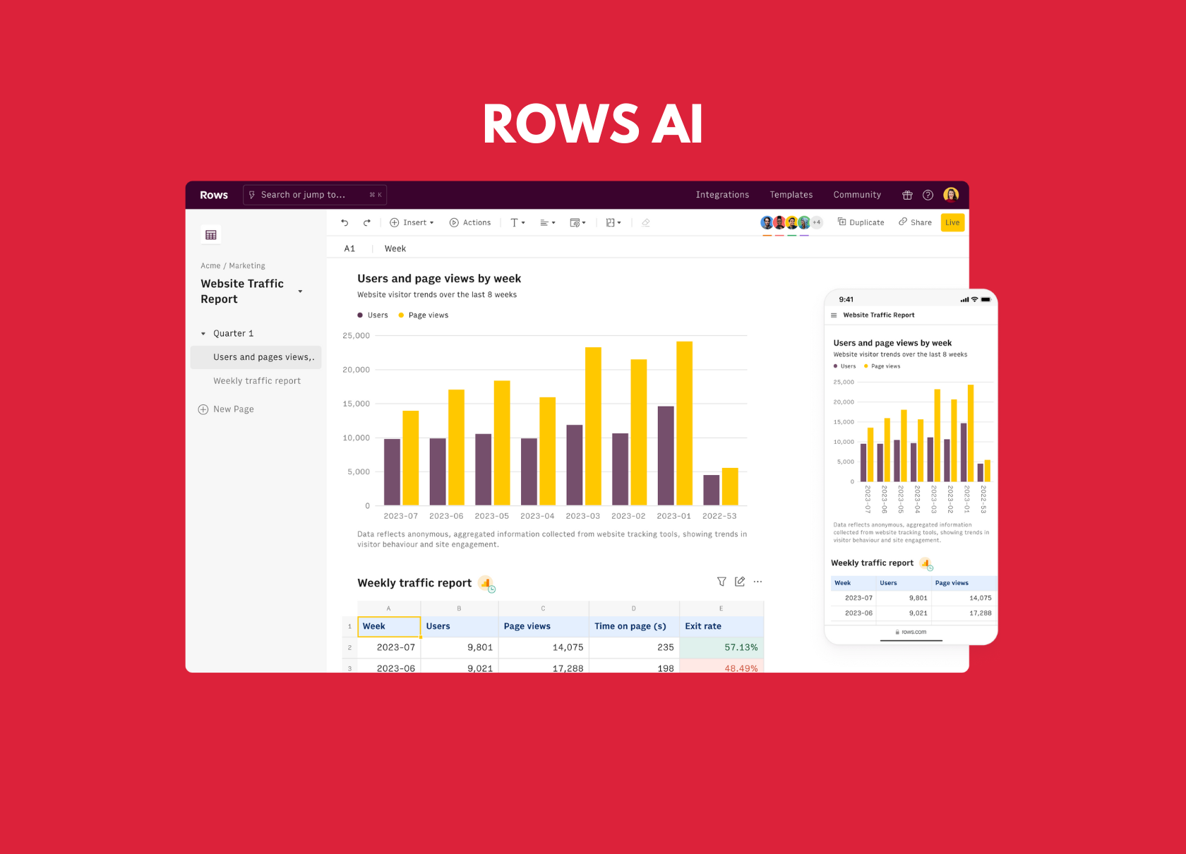 Rows Ai Powered Data Analysis Beyond The Limits Of Excel