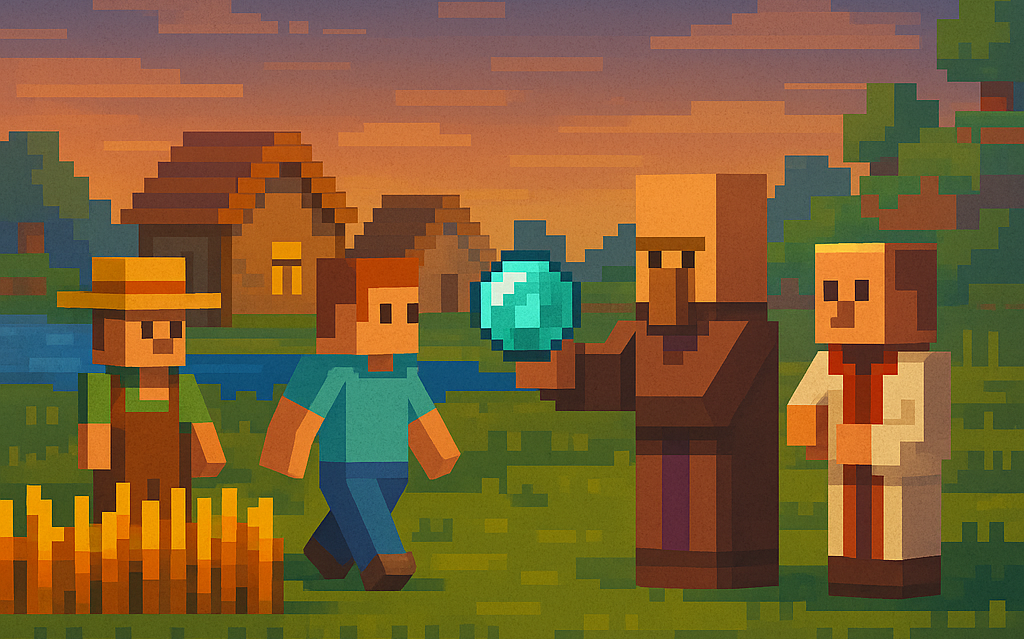1000 AI NPCs simulate a CIVILIZATION in Minecraft