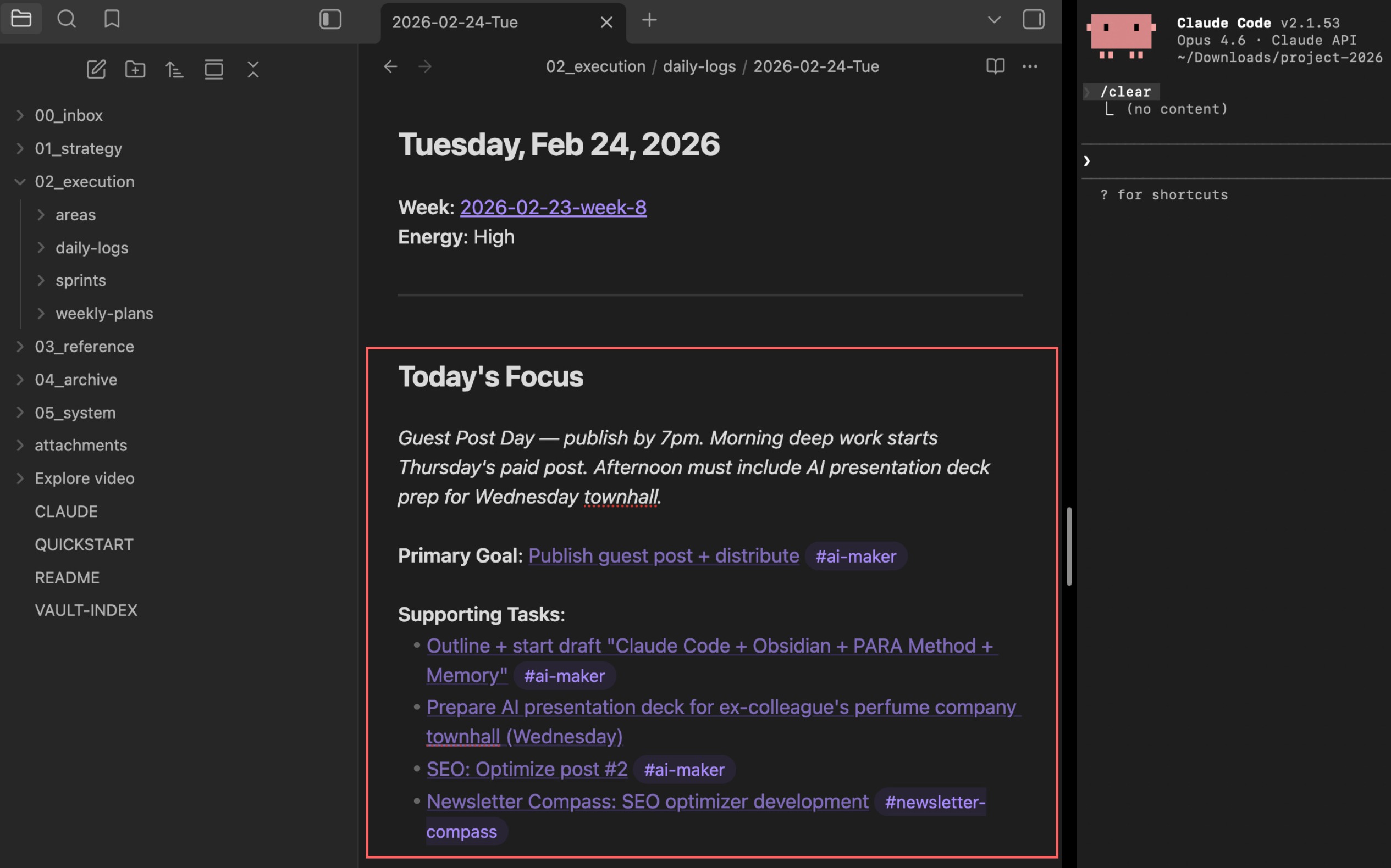 How I Turned Tiago Forte's PARA Method Into an AI-Powered Productivity ...