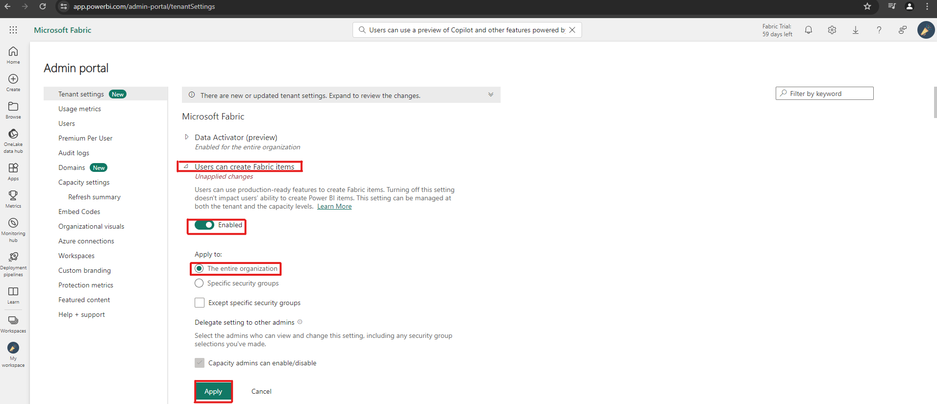 Getting Started with MS Fabric: Enabling and Activating the Trial in ...