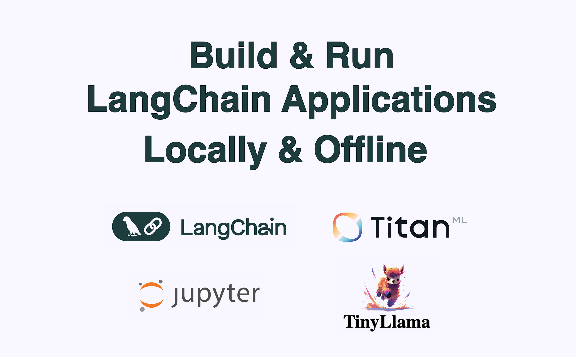 How To Create A LangChain Application That Runs Locally & Offline