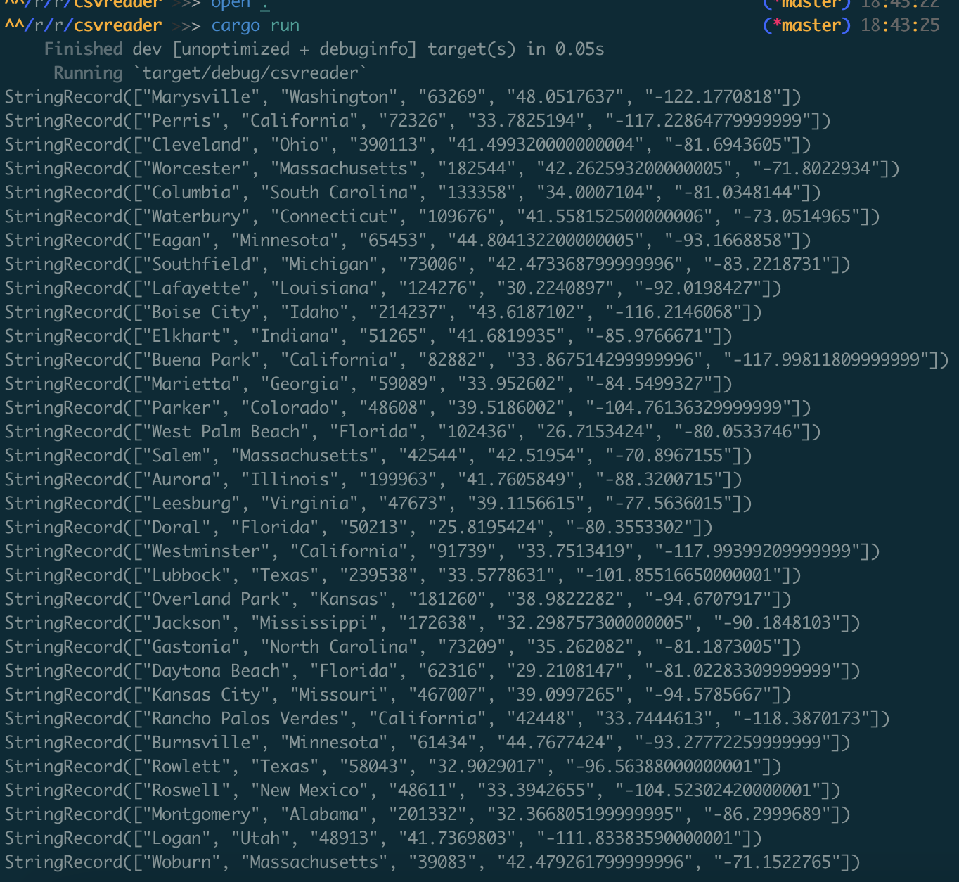 Loading A Csv With Rust By Wayne Rusting