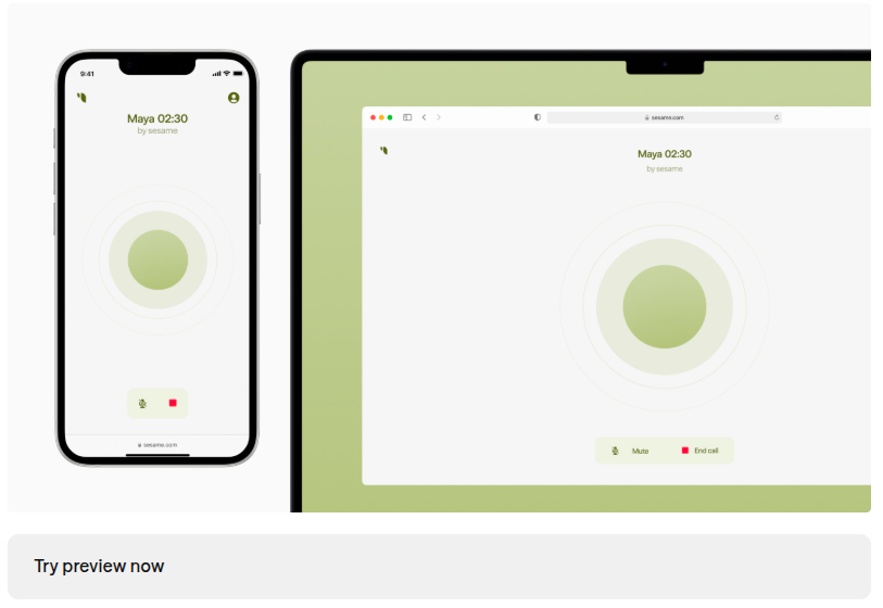 Conversations with Maya & Miles on Sesame AI - by Craig