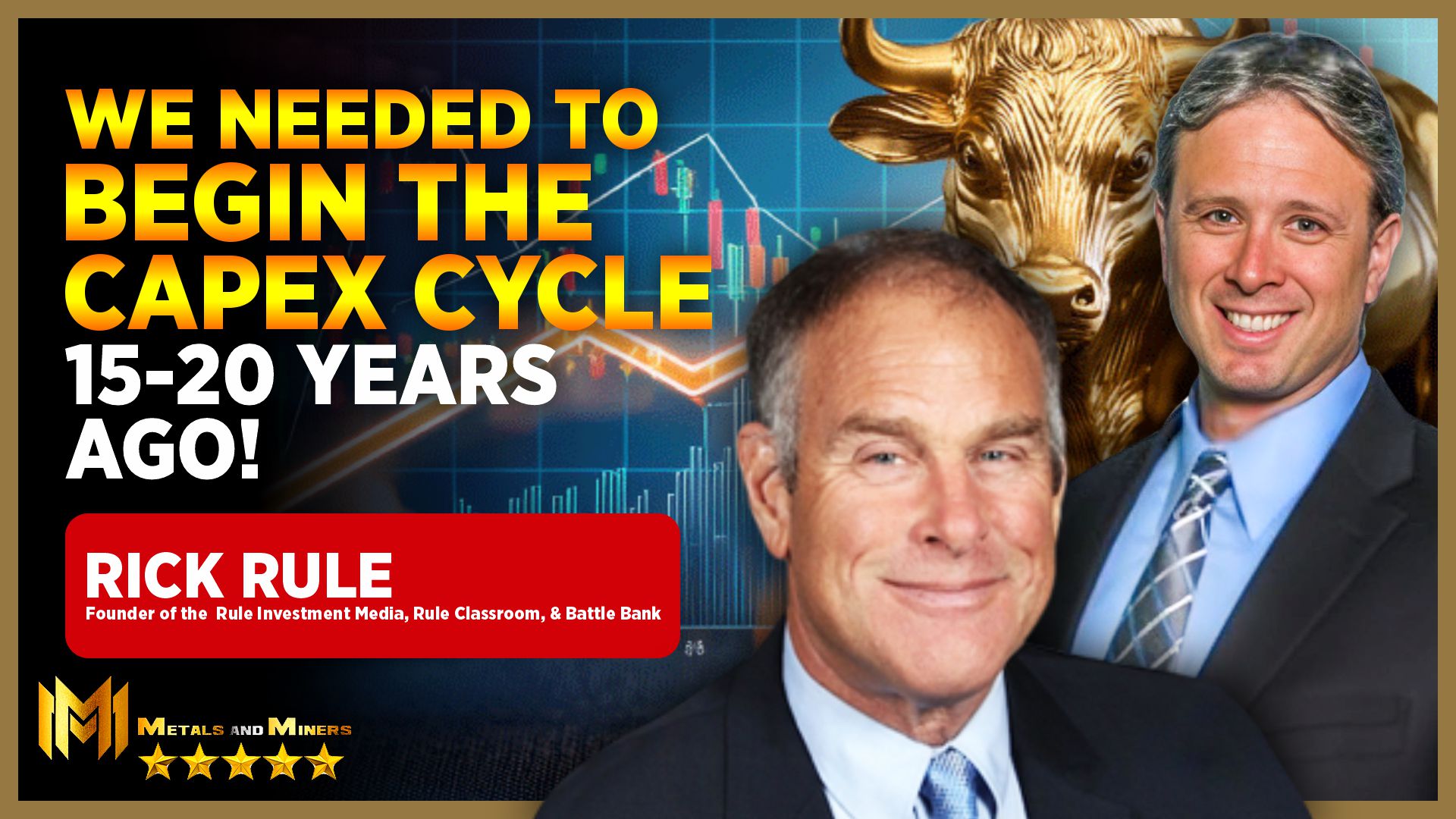 RICK RULE | We needed to begin the CAPEX cycle 15-20 years ago!