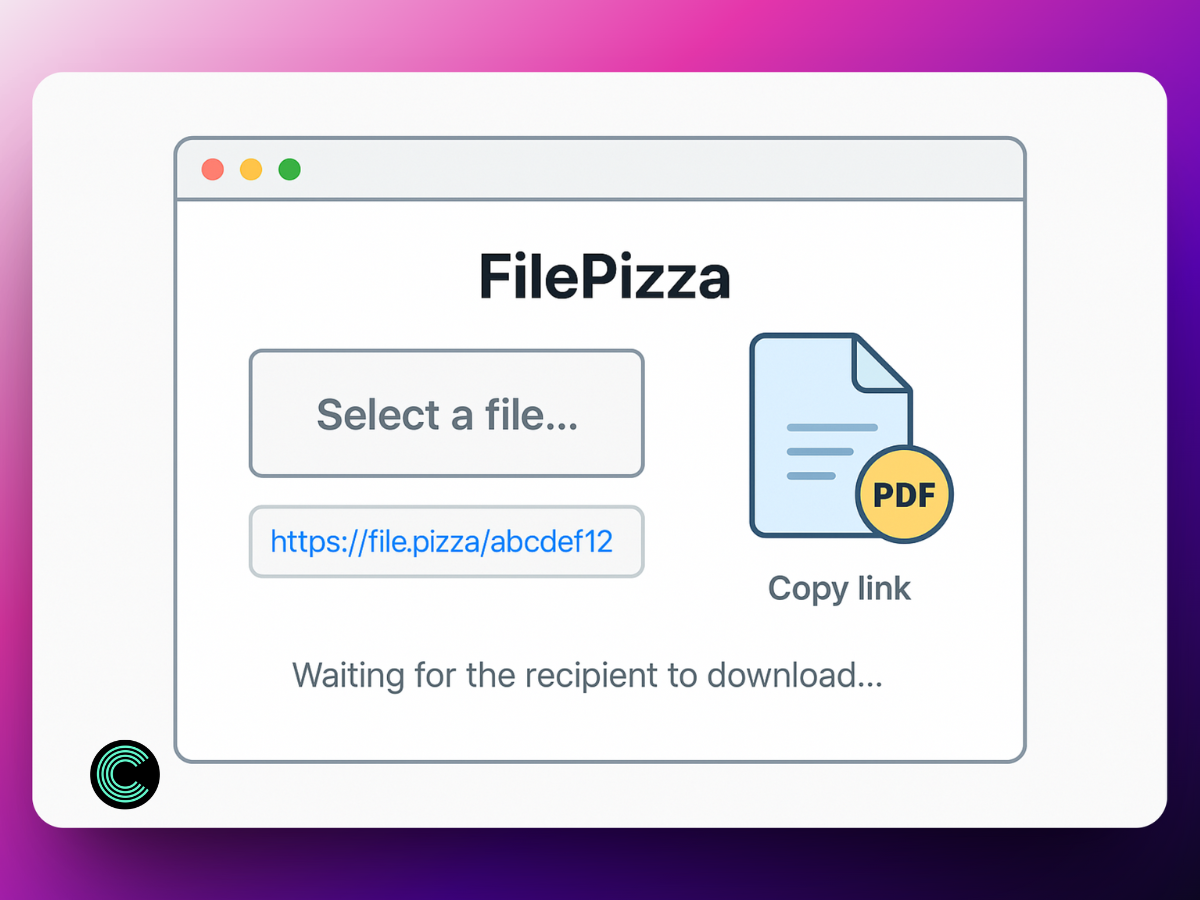 FilePizza: Transferencias de archivos directo y seguro