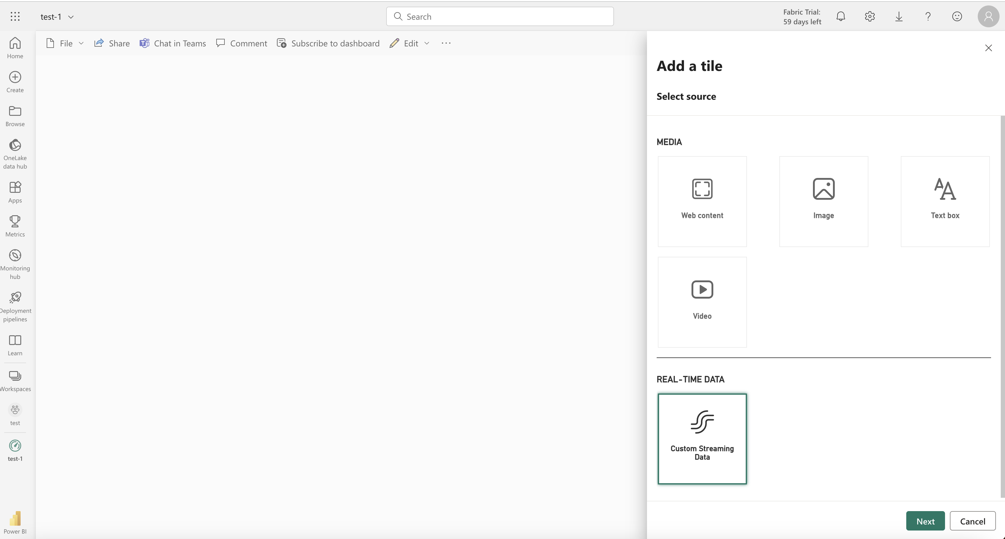 Using Azure Event Hub with Power BI for real-time analysis