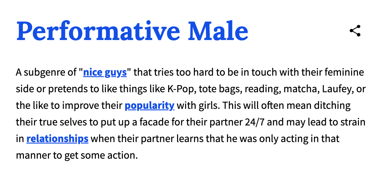 performative (fe)male and what it reveals about feminism