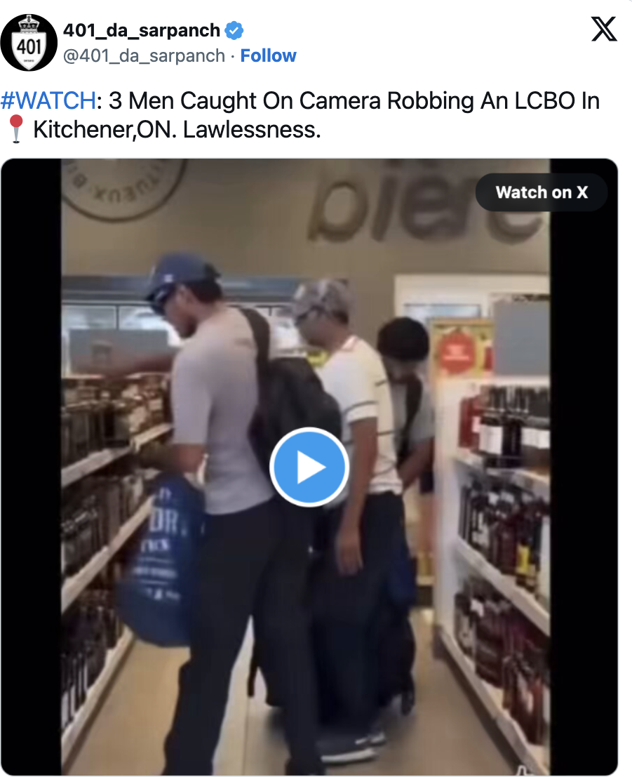 Police believe Kitchener LCBO theft is related to province-wide ...