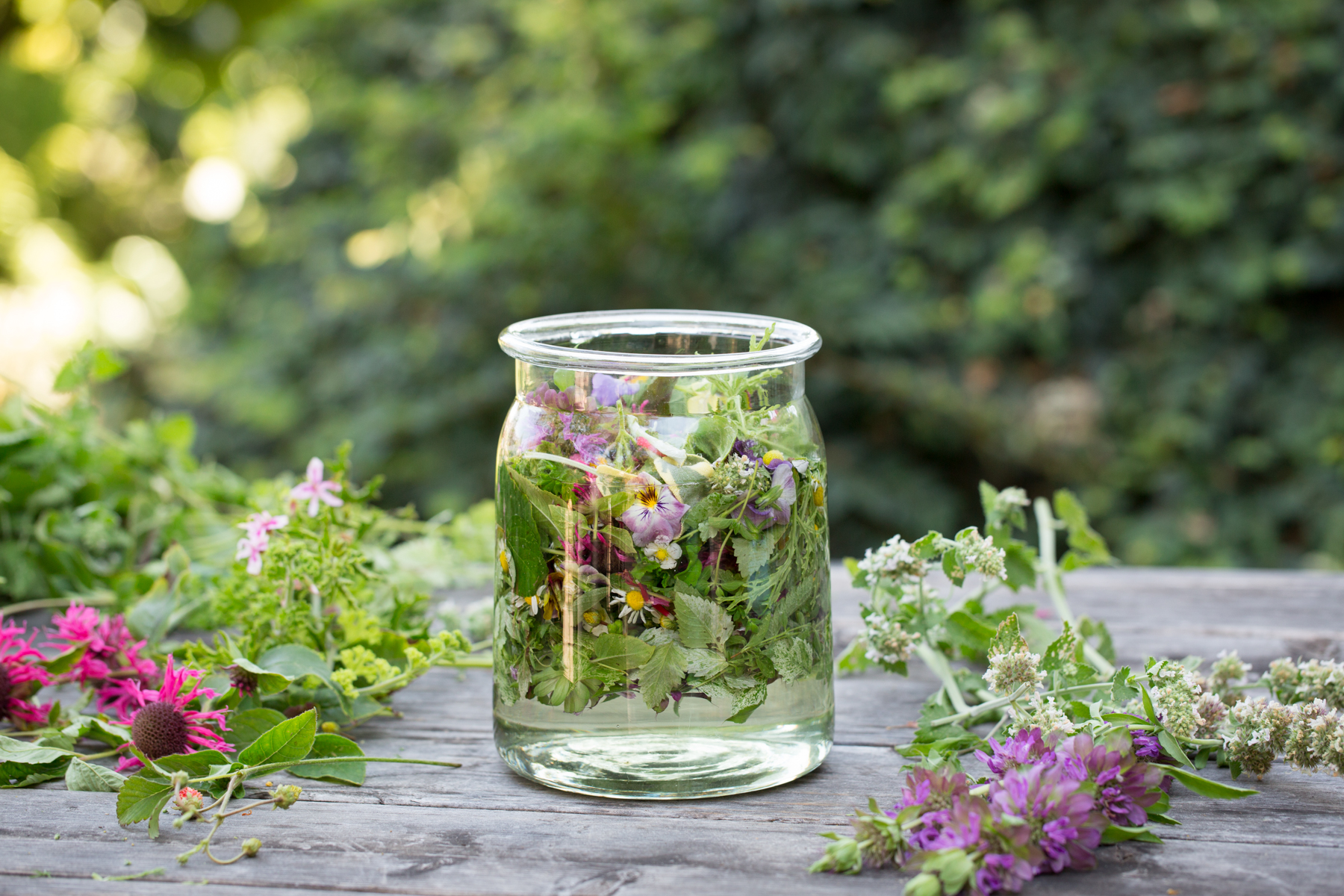 A Summer Solstice Sun Tea - by Homestead Design Collective