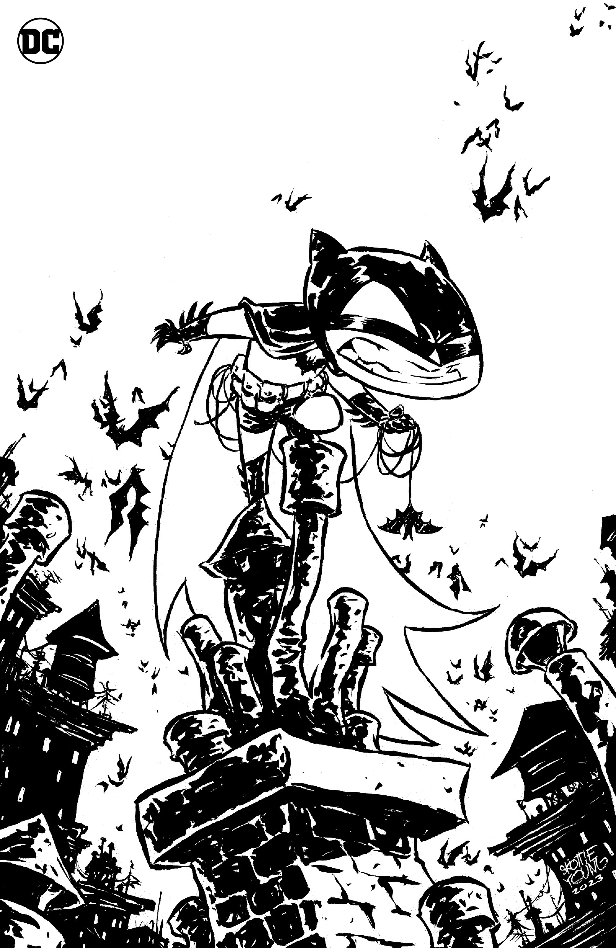 My First Trip to Gotham City - by Skottie Young