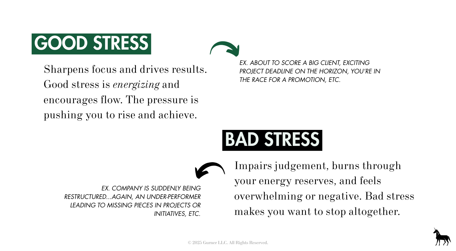 Managing Your Stress While Pushing Your Limits